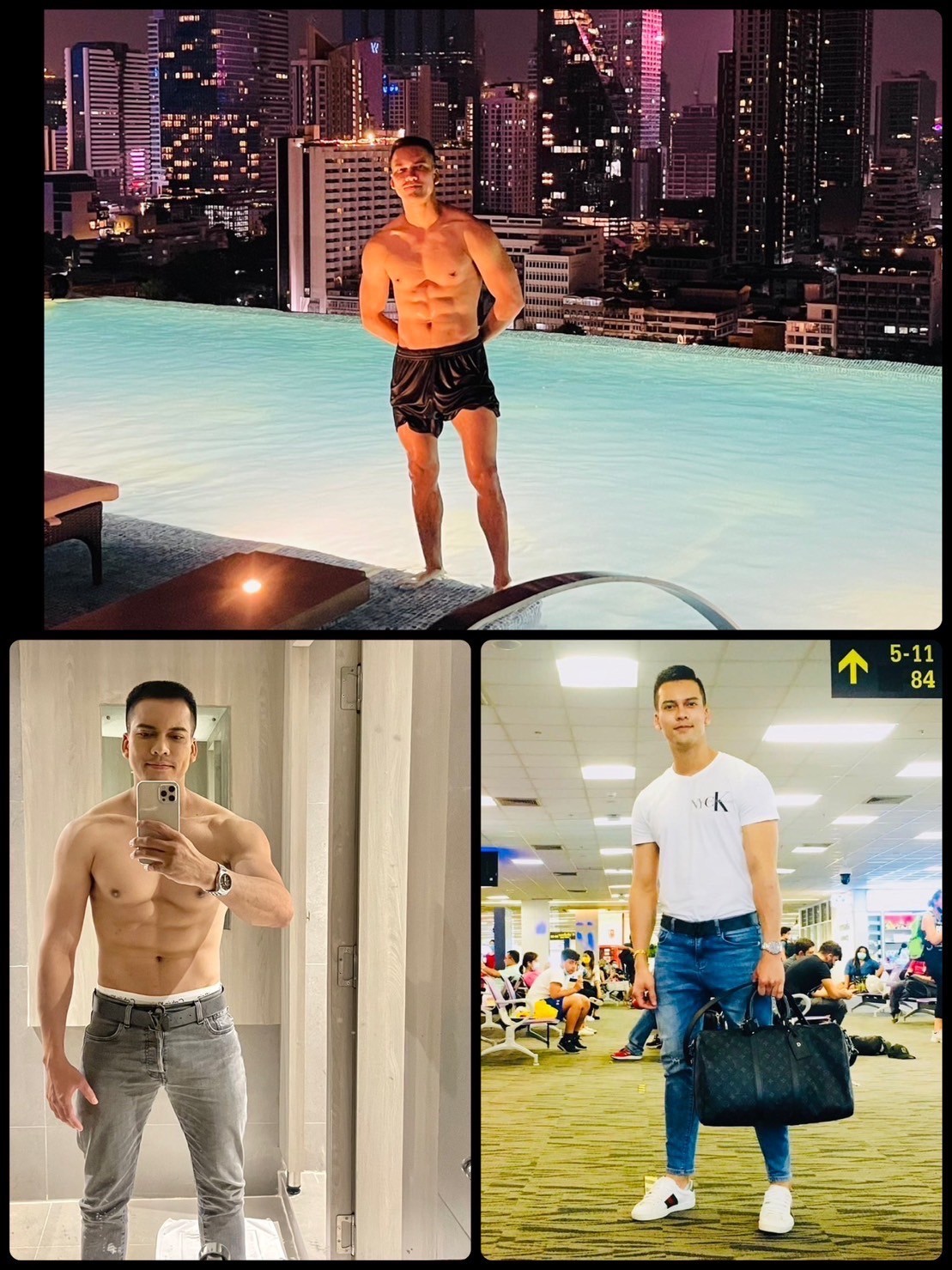 Ton – 180cm / 70kg – Men”s Massage, Bangkok, Thailand.
